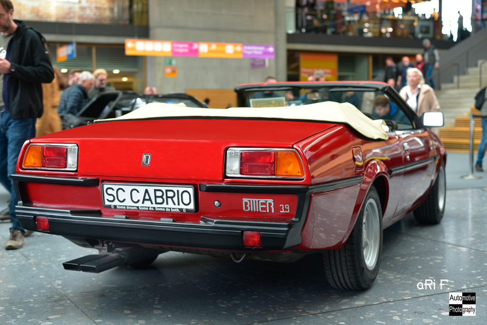 Bitter SC Cabrio 3.9 (1983–1989) Heckansicht | Oldtimerphotography by ...